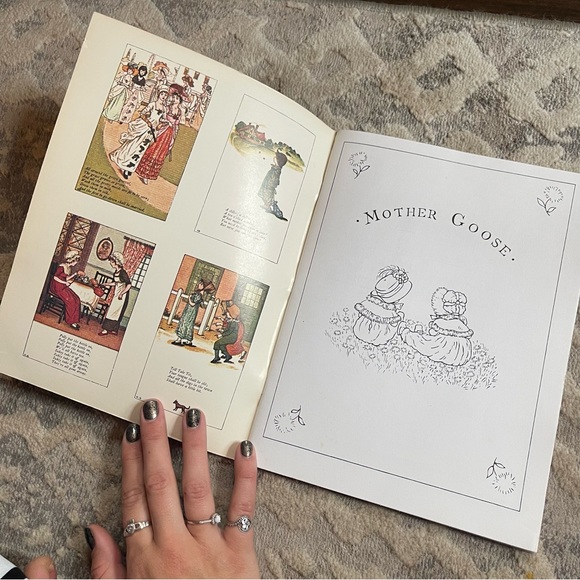 Dover Coloring Book | Other | Kate Greenaways Mother Goose Coloring ...